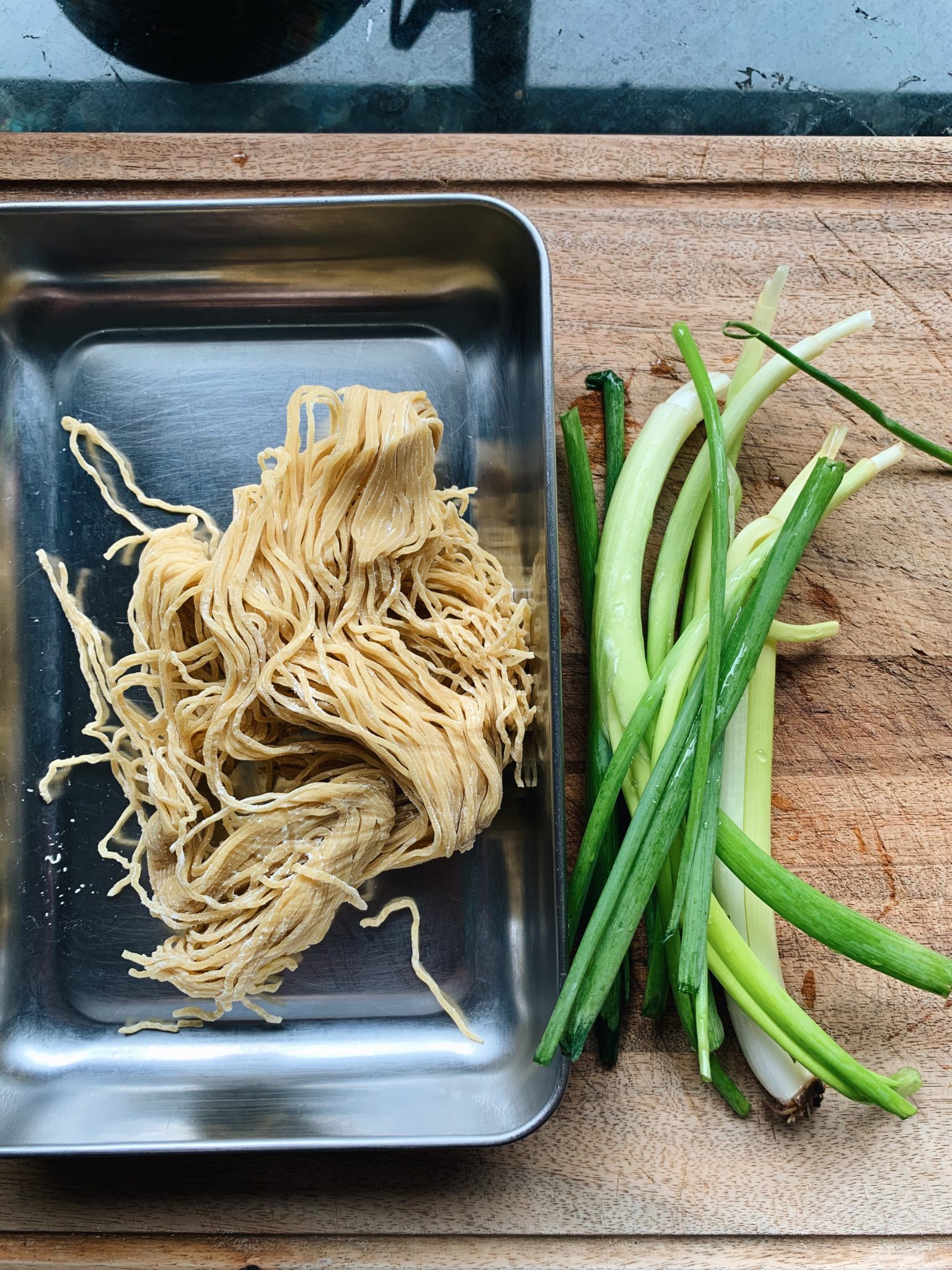 Scallion oil Noodle