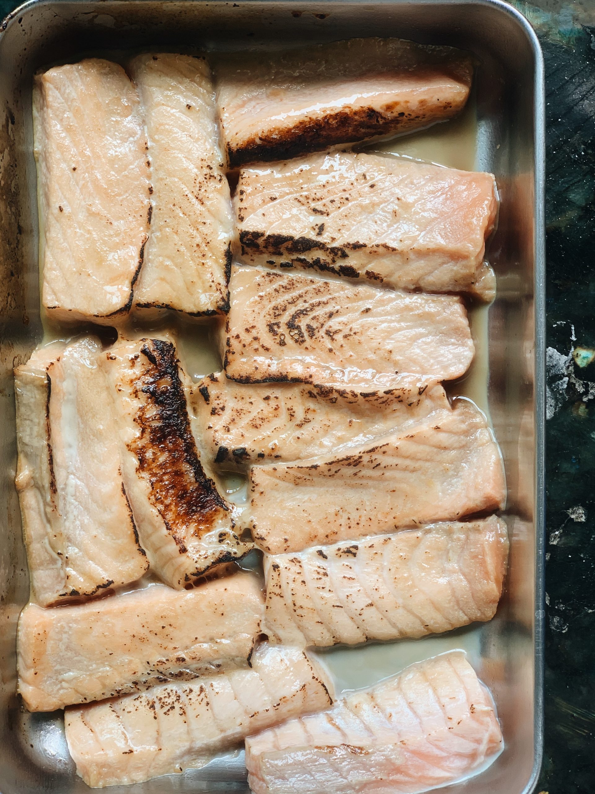 Salmon Mentai Don