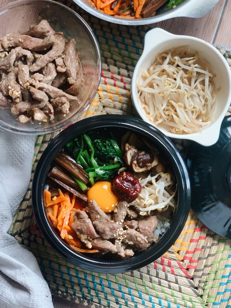 Korean Dolsot Bibimbap