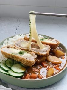 Cheese Katsu Kare Don